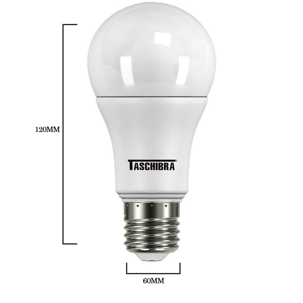 Lâmpada LED 6500K 17W TKL100 100-240v E-27 Taschibra
