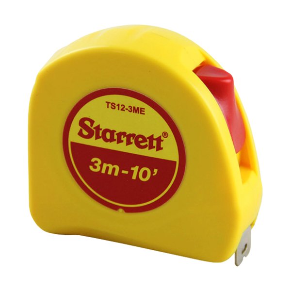Trena 3m/10' graduação em mm e polegada KTS12-3ME-S Starrett