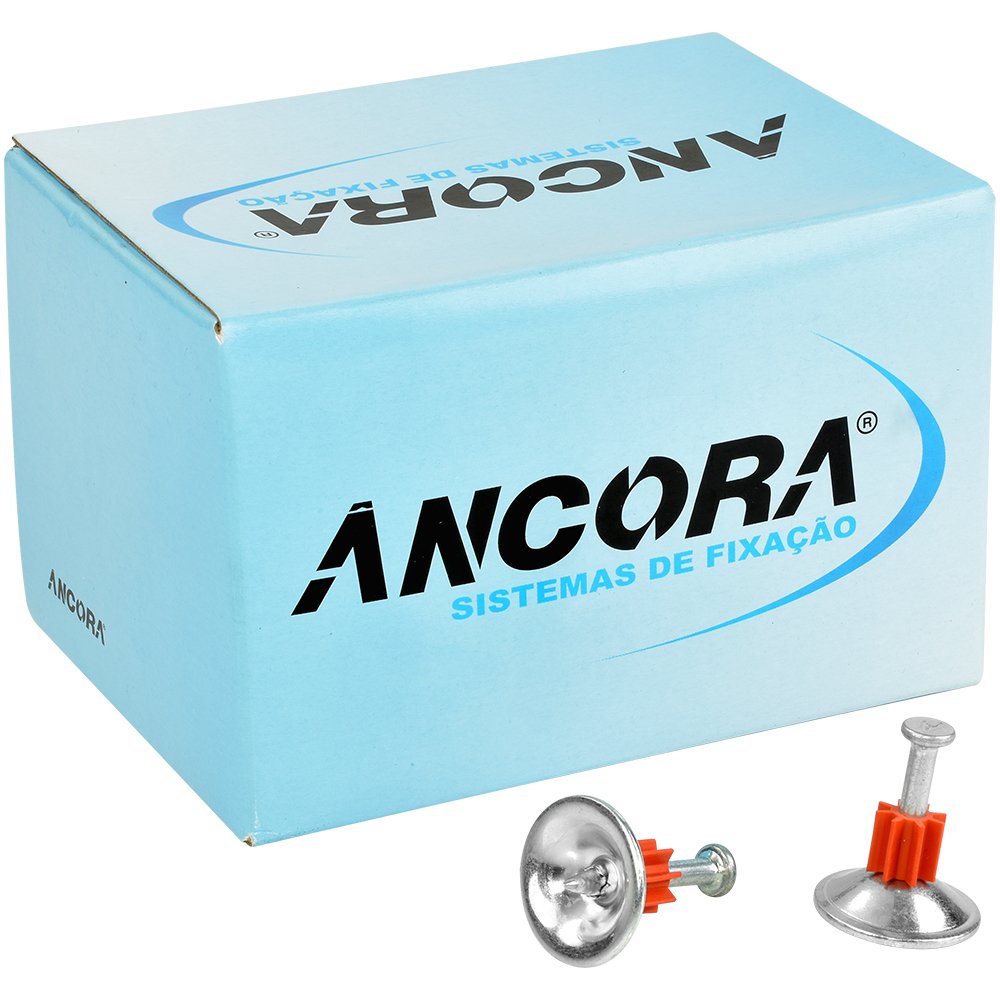 Pino Liso Ação Indireta 1/4 x 28 com Arruela Cônica 23mm Caixa com 100 ...