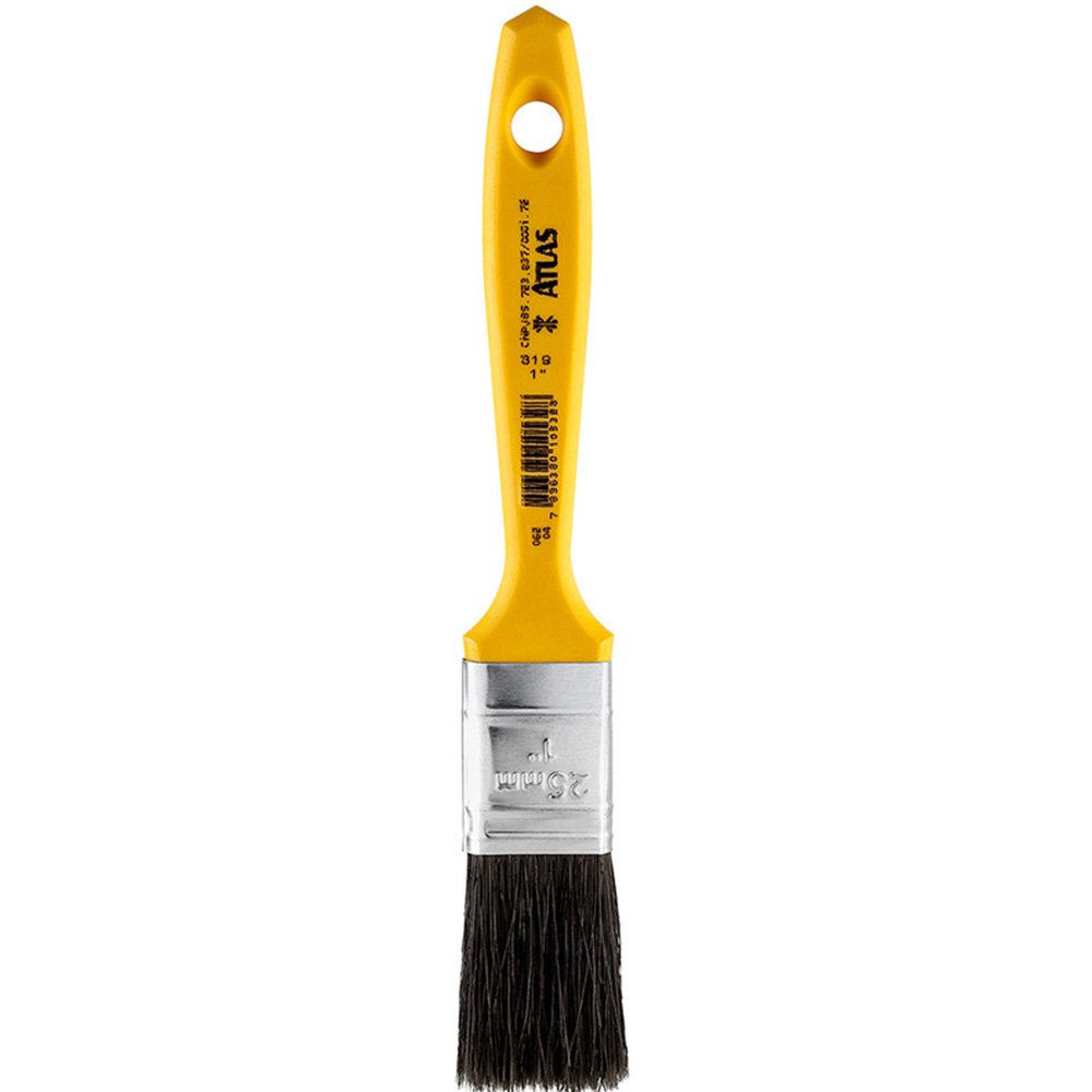 Trincha (Pincel) 1’’ com Cerdas Pretas para Pintura Modelo 319 Pacote ...